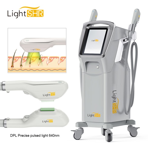 Quality High Power DPL and NIR Technology OPT SHR IPL Hair Removal NIR Skin Whitening Machine for Delicate and Smooth Skin for sale