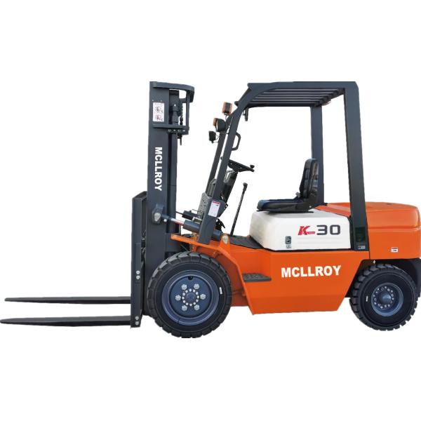 Quality CPCD30 3 Ton Diesel Forklift 3000mm Lifting Height For Engineering for sale