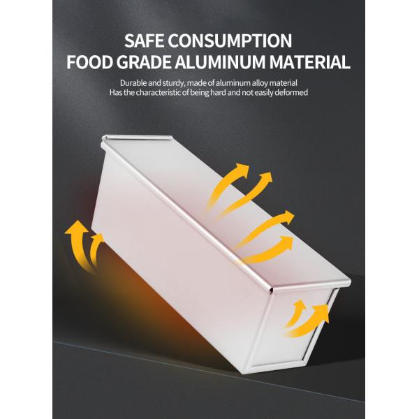 Quality Customization Aluminum Non-Stick Bread Baking Mould for Bakery Customized for sale