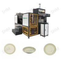 Quality Small Scale Bagasse Pulp Molding Machine Automatic Disposable Tableware Machine for sale