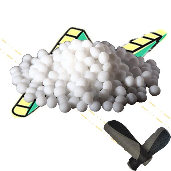 Quality Opaque White Thermoplastic Elastomer Eco-Friendly TPE Elastomer Material 85A for sale