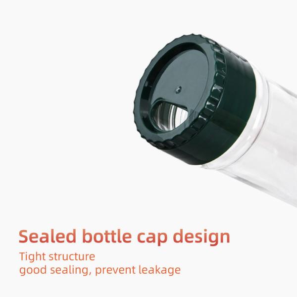 Quality 125ml Clear Seasoning Bottles Bulk Spice Jars With Shaker Lids for sale