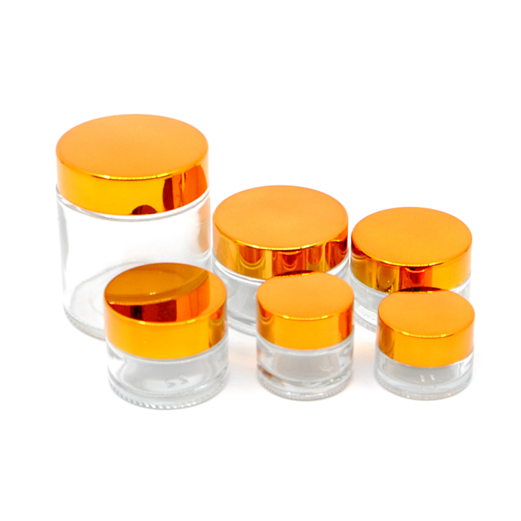 Beauty Cosmetic 5g 10g 30g 50g Aluminium/Plastic Cream Container Airless Glass Bottle Jar
