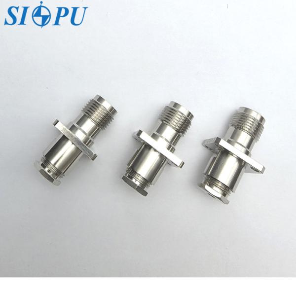 Quality TNC Female RF Connector Suitable for RG316/U Cable Brass Construction for sale
