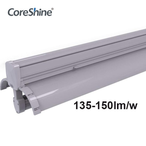 Quality 35W 4 Foot LED Shop Light Fixture , 135lm/W Low Bay Light Fixtures for sale