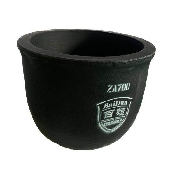 Quality Circular Silicon Carbide Graphite Crucible 2.21g/cm3-2.25g/cm3 Density for sale