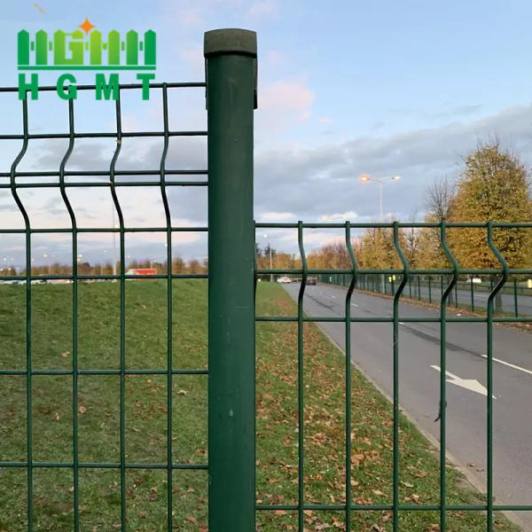 Quality Privacy Screen Galvanized Curved Welded Wire Mesh 3D Fence Panel Eco Friendly for sale