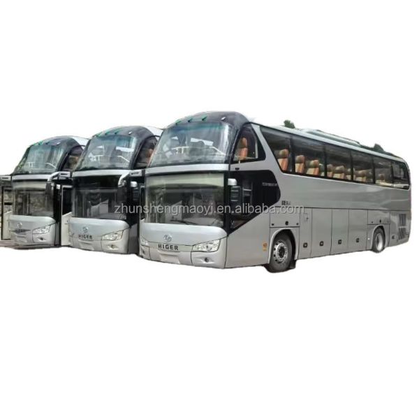 Quality 55-Seater  Diesel Buses with  3 Emission Standards and Manual Transmission for sale