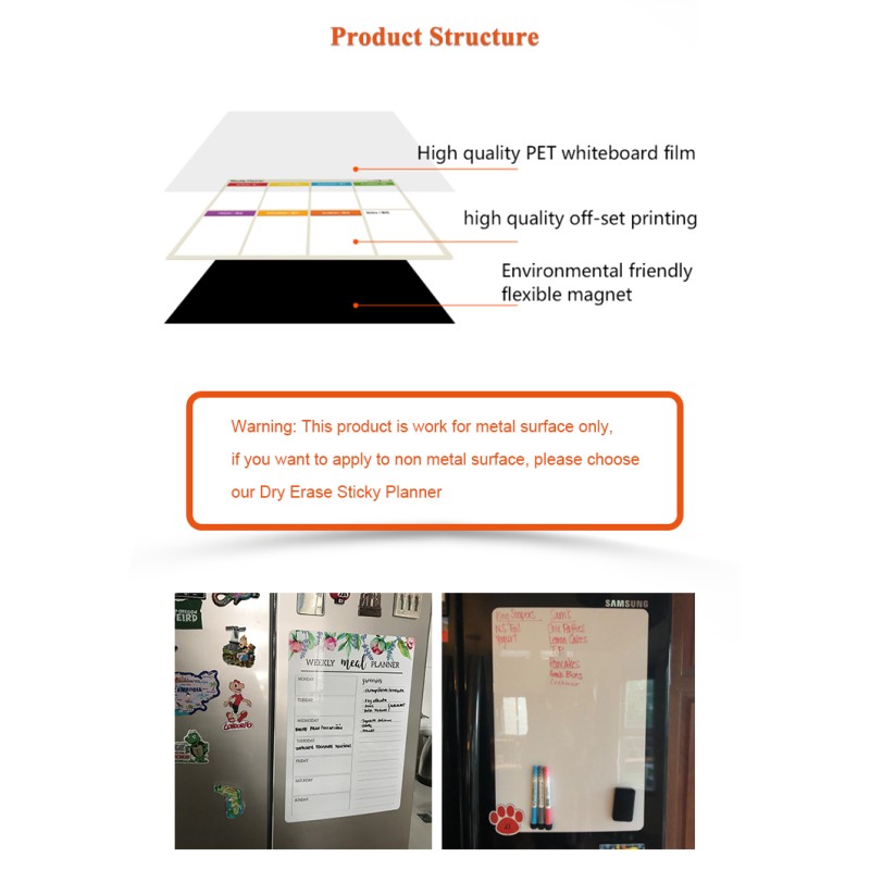 Magnetic Weekly Planner