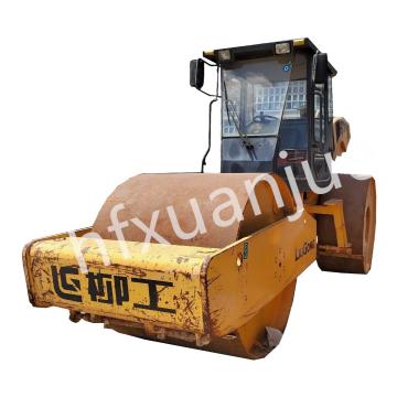 Quality Articulated Used Liugong Road Roller Machine CL G624 for sale