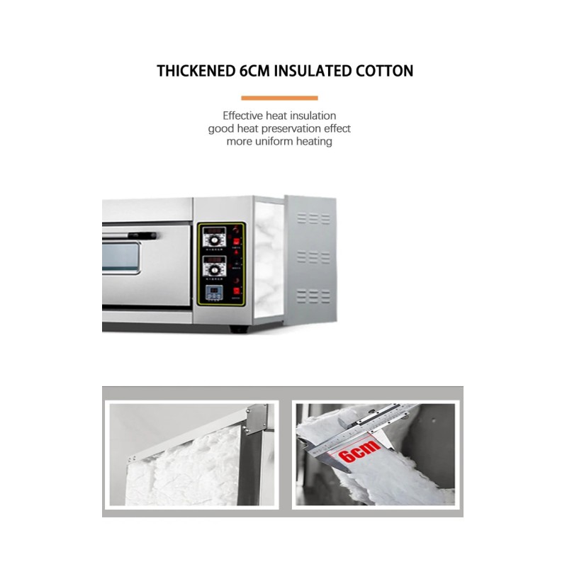 Smart Commercial Electric Oven with Individual Temperature Control Baking Oven