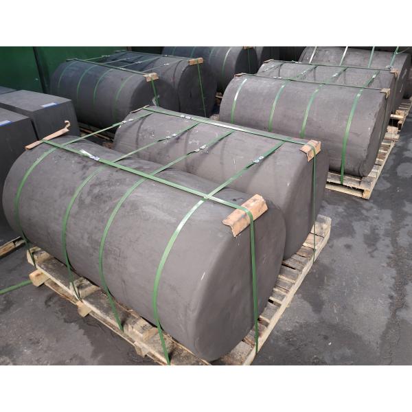 Quality Polycrystaline Silicon Graphite Blocks Dark Grey 50 Mpa Flexural Strength for sale