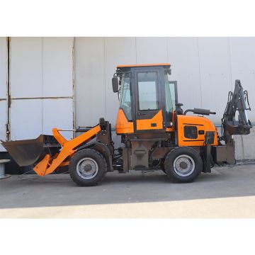 Quality Mini Tractor Front End Euro 5 Compact Backhoe Loader With Different Attachments for sale