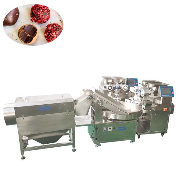 Quality Automatic Ball Shape Brigadeiro Chocolate Truffle Making Machine 304 SS for sale