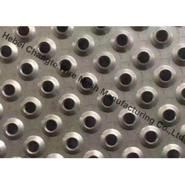 Quality Low Carbon 100mm Punching Hole Perforated Metal Mesh Screen for sale