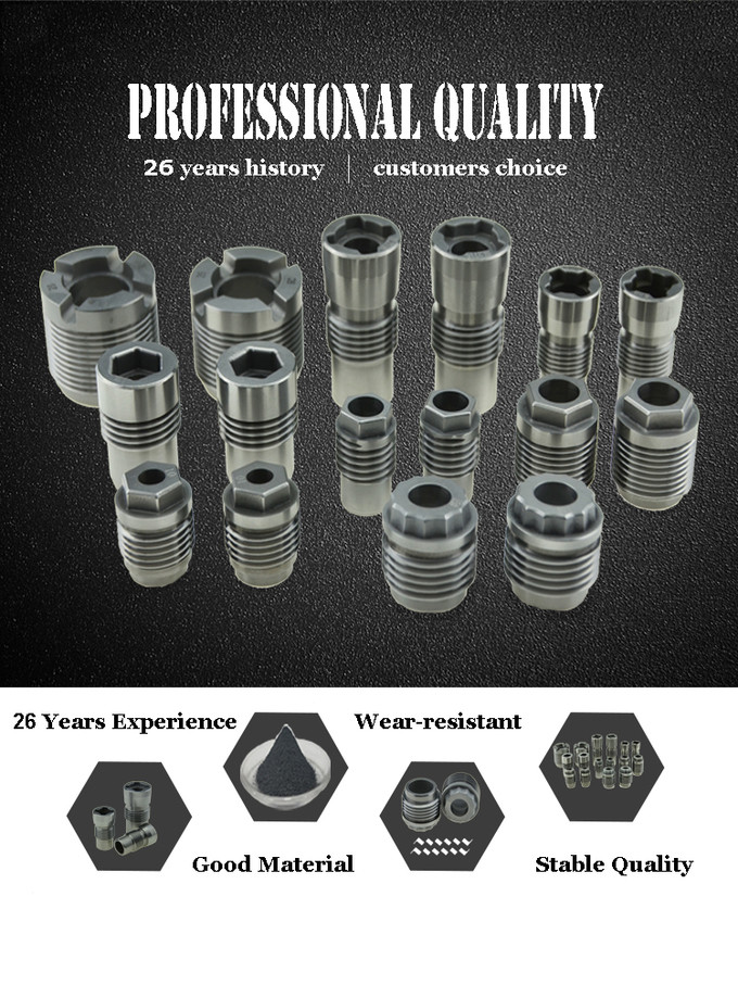 Quality PDC Drill Bit Nozzle Tungsten Carbide Nozzle with 100% Virgin Tungsten Carbide for sale