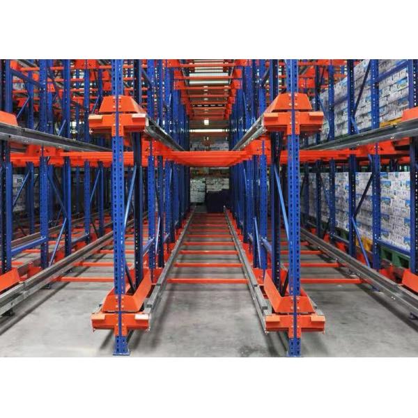 Quality Cold Storage Radio Shuttle Rack With Power Coating Or Galvanized Finish for sale