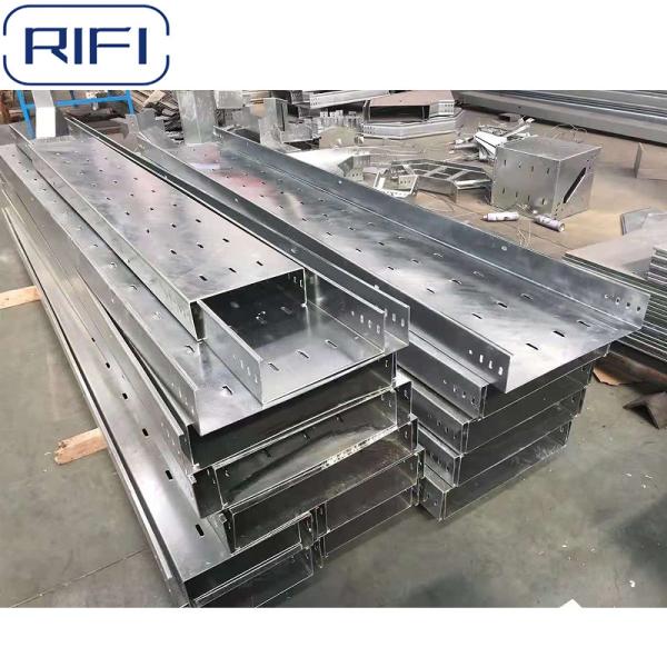 Quality Galvanized Steel Electrical Cable Tray Customized Length 1000MM-6000MM for sale