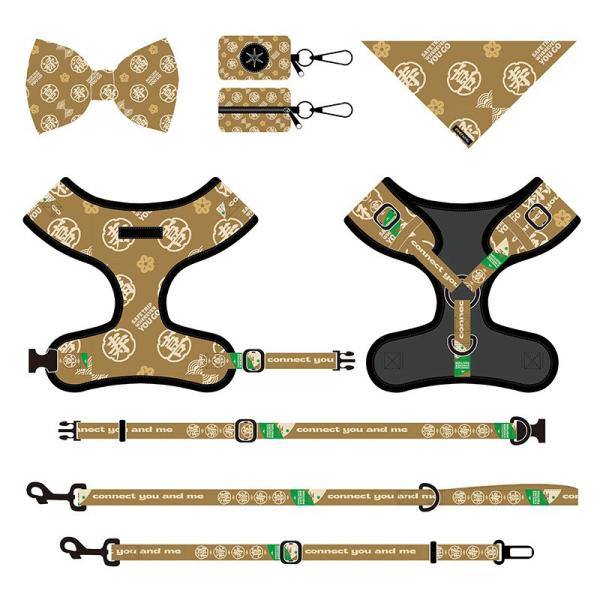 Quality Nylon Dog Collars And Leashes Harness Collar And Lead Set Polyester Nylon for sale