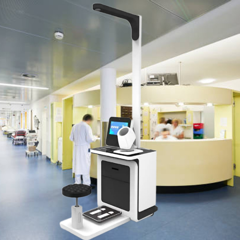 Quality Medical Kiosk Self Service Intelligent Detection Kiosk for Seamless Data for sale
