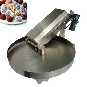 Quality Automatic cocoa powder chocolate sprinkles rotary table coating machine for sale