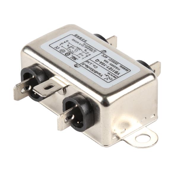 Quality One Stage Single Phase Filter 6A Low Leakage Current Power Line Filter for sale