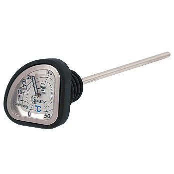 Quality Household Stainless Steel Wine Thermometer Silver Surface Easy To Read for sale
