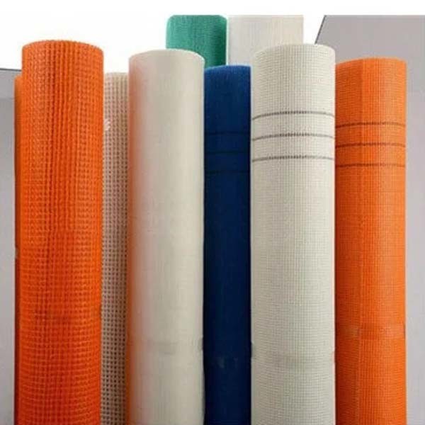 Quality Orange Alkali Resistant EIFS Fiberglass Mesh 4x4mm for sale