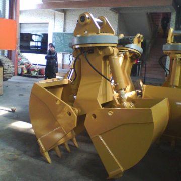 Quality Backhoe Clam Clamshell Bucket For Mini Excavator Crane Grab Bucket for sale