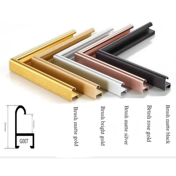 Quality Aluminum Frame for Mirror Frame Photo Frame and Decorative Lines Enhance Your for sale