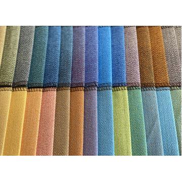 Windproof Furniture Sofa Fabric Upholstery Dyed Linen Upholstery Fabric