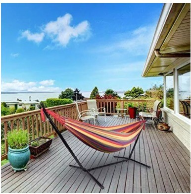 Quality Quick Setup Hammock Swing Chair Easy Folding Outdoor Canvas Hammock for sale