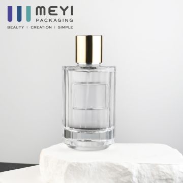 Quality White Perfume Spray Bottle 100ml 0.075ml Cylinder Round for sale