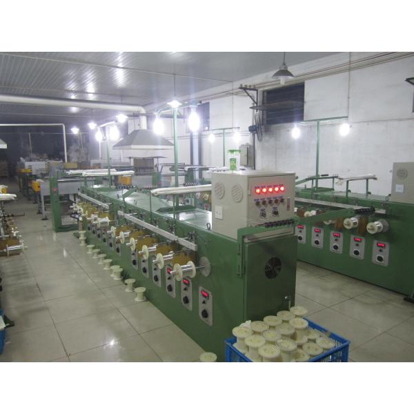Quality 24Pcs Tinned Annealed Copper Wire Single Twist Machine With Nitrogen Protection for sale