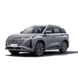 Quality Changan CS75 Compact SUV Gasoline Vehicles 4 LED Electric Leather Dark Wheel Car for sale