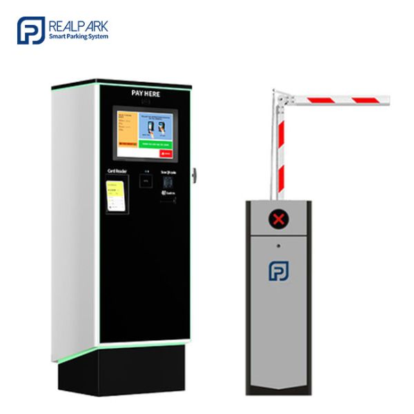 Quality Banknotes Parking Kiosk Machine LPR Pay Machine Parking System for sale