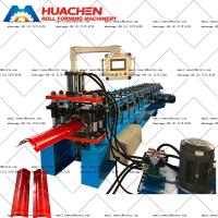 Quality 3 Phase 400mm Color Steel Sheet Cap Forming Machine / Roll Form Equipment for sale