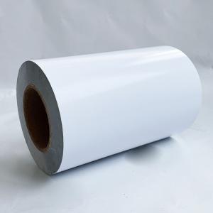 Quality Tire Glue Label Material for Adhesive Tire Label Making TG7034 Aluminum Coated for sale