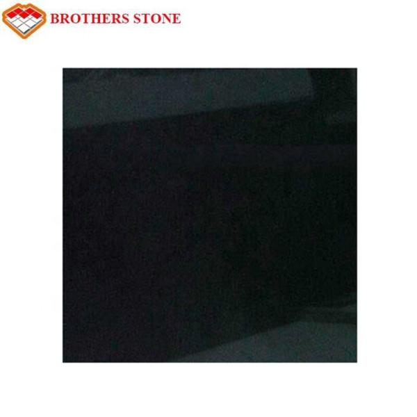 Quality Construction Material Flamed Nero Assoluto Granito , China Black Galaxy Granite for sale
