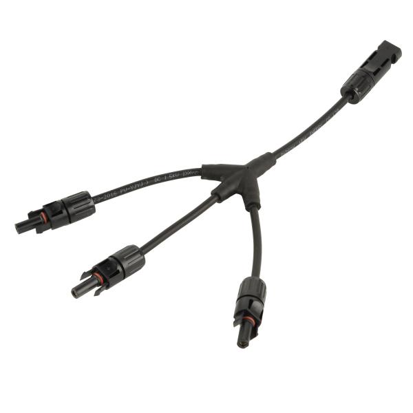 Quality 3 To 1 MC4 Connector Multi Branch Quick Assembling for Power Station for sale