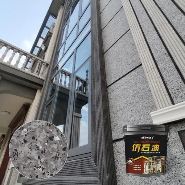 Quality Outdoor Marble Stone Paint in Multiple Colors for Exterior Wall Spray Application for sale