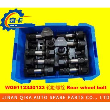 Quality High-Quality Rear Wheel Bolt Howo Truck Spare Parts Wg9112340123 for sale