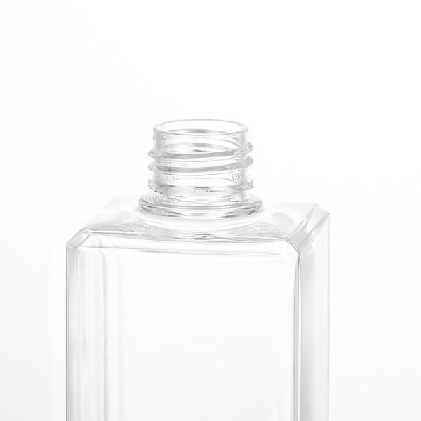 Quality Flat Empty Lotion Squeeze Bottles , Transparent 8 Oz Plastic Lotion Bottles for sale