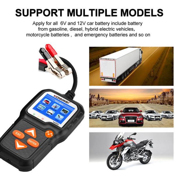 Quality Multi-Languages Vehicle Diagnostic Scanner Battery Tester For All 6-12V for sale
