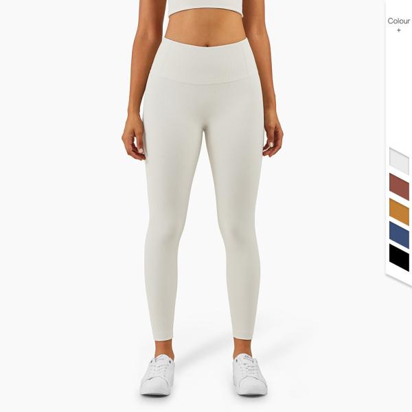 Quality Push Up 69 Percent Nylon 31 Percent Spandex White Gym Leggings For Yoga for sale
