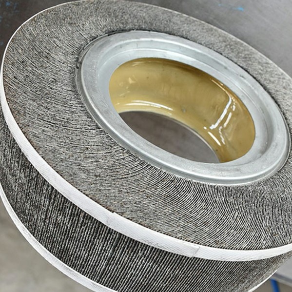 Quality 300mm Diamond Abrasive Cloth , Abrasive Flap Wheel for sale