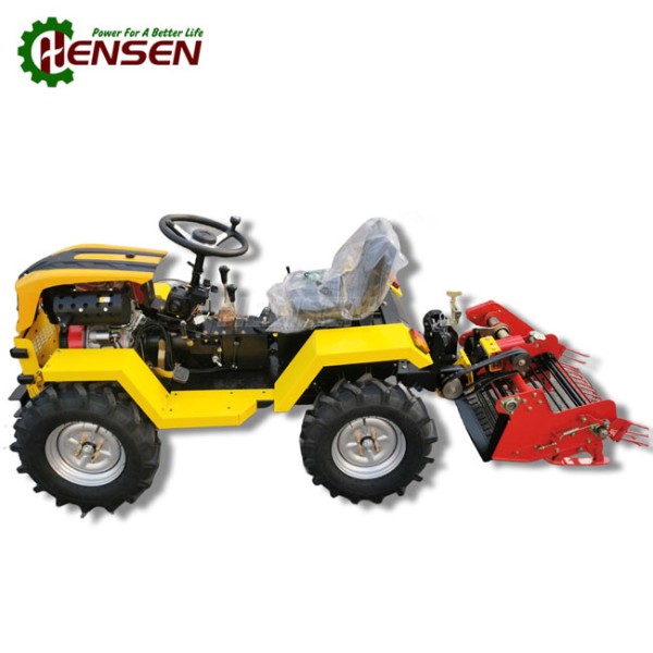 Quality Full-Time 4x4 Diesel Tractor Mini Tractors for High Working Efficiency for sale