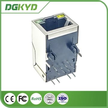 Quality Tap-Up Modular Jack RJ45 with Transformer Integrated magnetics 100M, 25.4mm for sale