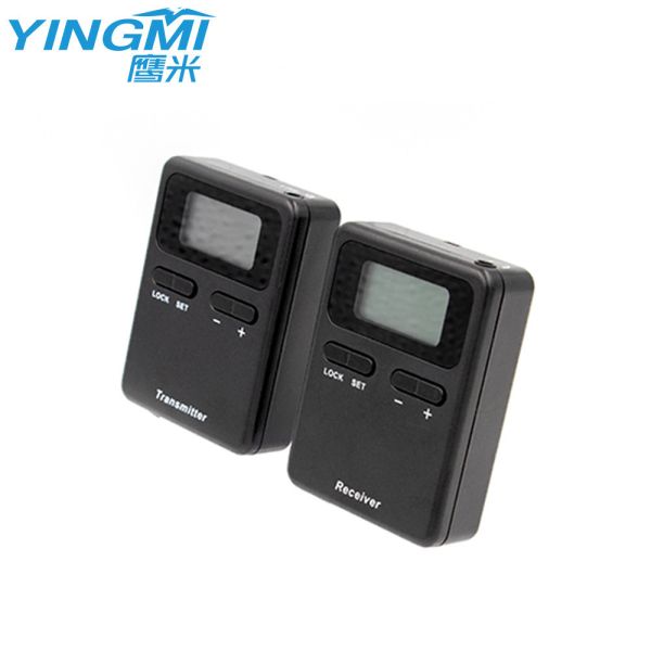 Quality Long Distance Audio Tour Guide Equipment Translation Devices Black Color for sale