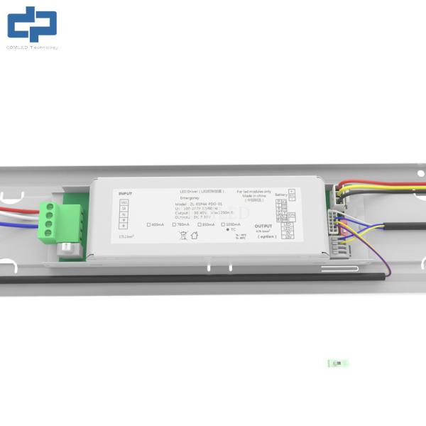 Quality 4ft Led Batten Light Fitting CCT 3000K 4000K 5000K 6000K With Emergency Function for sale